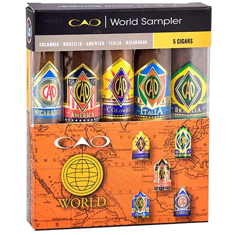 Набор сигар CAO World Sampler (*5) - купить в Санкт-Петербурге ...